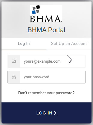 Step 2: Select “Set Up an Account” from the options at the top of the ...